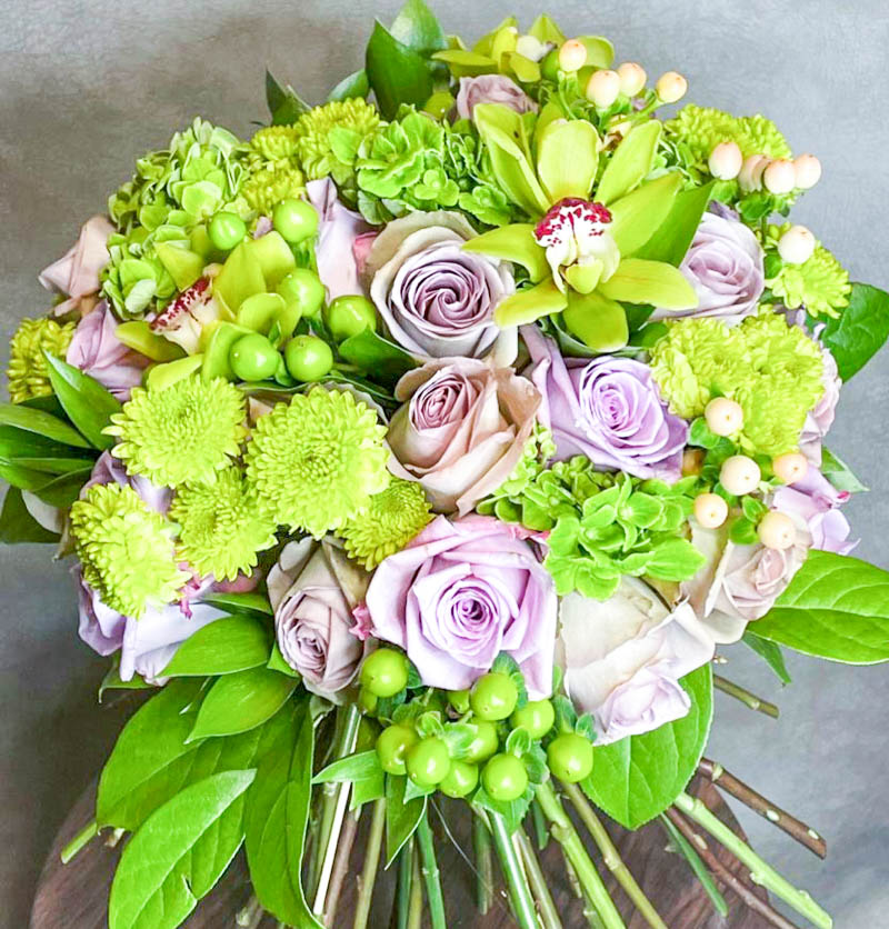 Fresh Green floral bouquet from Denver Florist | Floral Design and ...